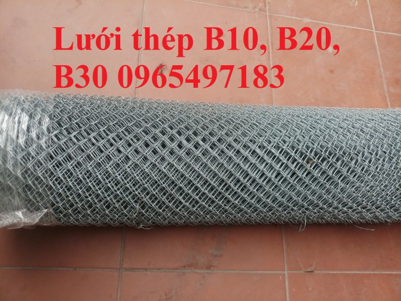 Lưới thép B10, B20, B25, B30 mạ kẽm làm hàng rào, chuồng trại chăn nuôi