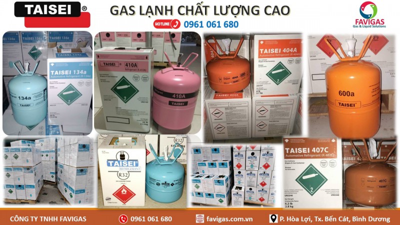 GAS LẠNH TAISEI CHẤT LƯỢNG CAO