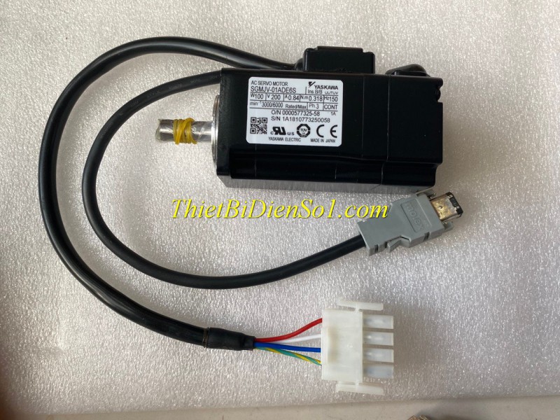Servo Driver Yaskawa SGMJV-01ADE6S -Cty Thiết Bị Điện Số 1