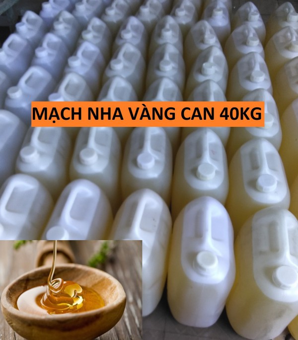 Mạch nha can lớn 40kg hàng Việt Nam