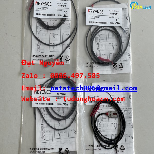 PR-FB15N1 Cảm biến NPN dài 1M chính hãng Keyence