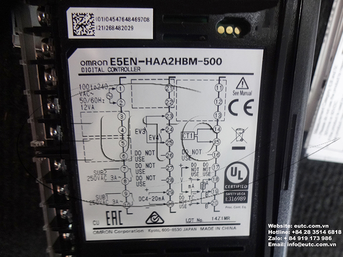 Bộ điều khiển nhiệt độ E5EN-H Omron