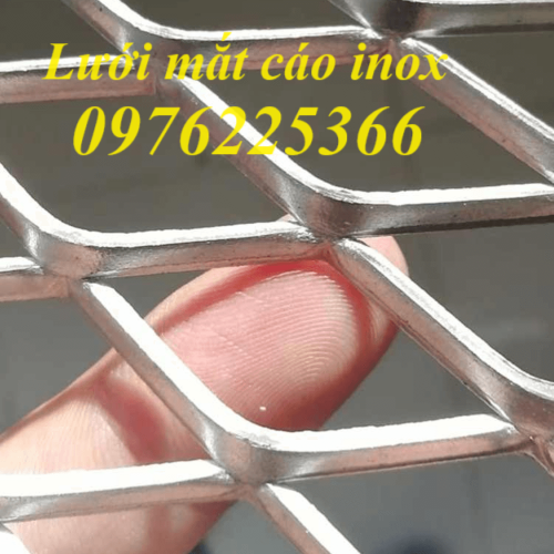 Lưới mắt cáo inox 304 dày 2mm